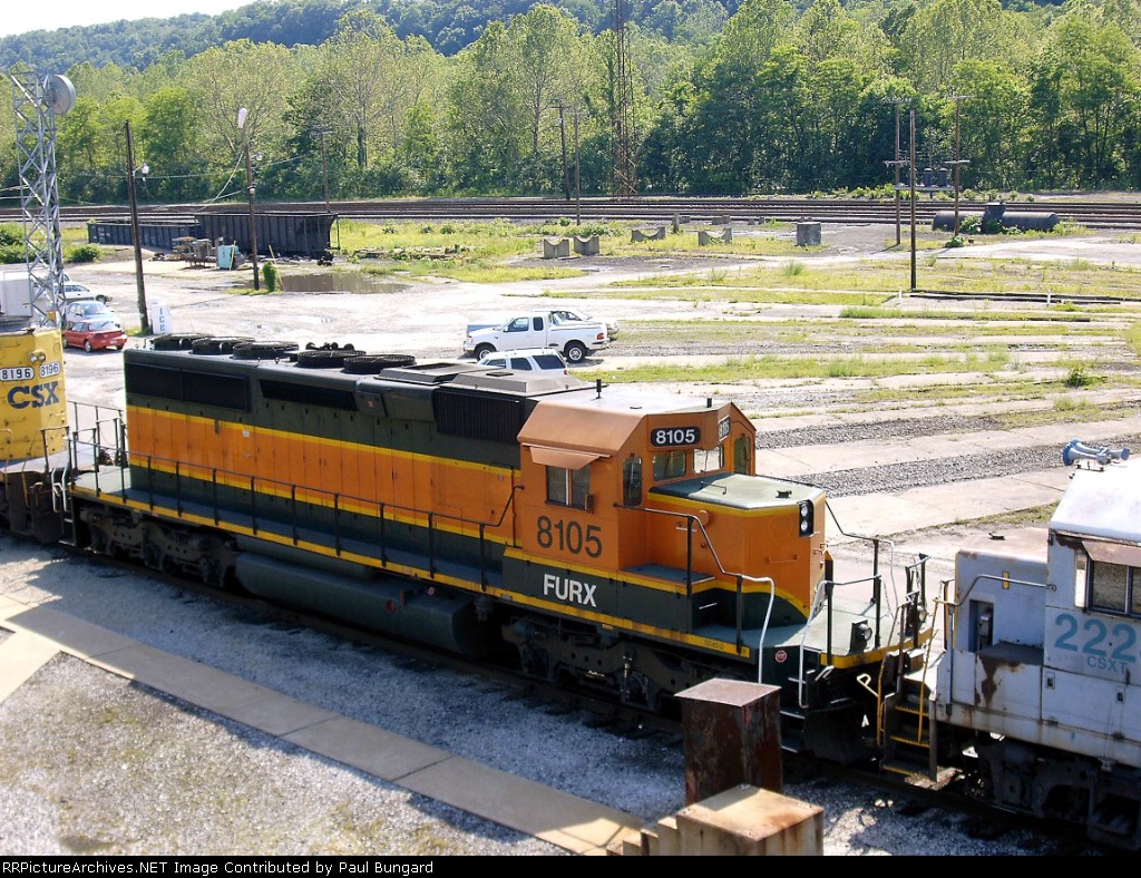 FURX 8105 SD40-2 08/26/2005